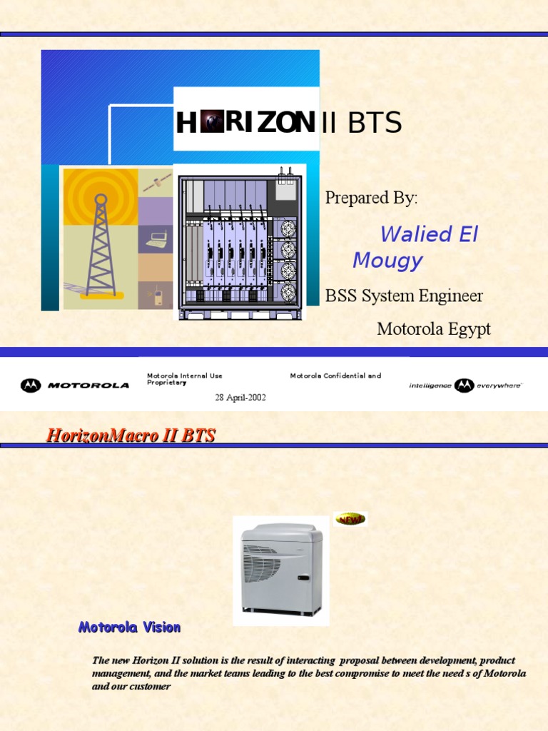 Horizon II Overview | PDF | Mobile Telecommunications | Electrical ...