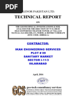 Example SITE INVESTIGATION REPORT | PDF | Nature | Science