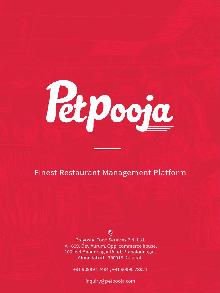 Petpooja - The Most Connected Restaurant POS Platform in Town! | PDF ...