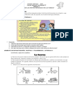 Actividades de Fuerza y Movimiento 3° Primaria | PDF