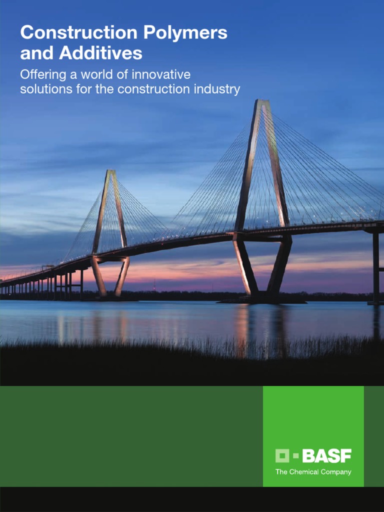BASF Construction Polymers Product Catalog PDF | PDF | Flooring | Poly ...