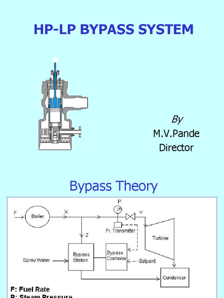 HP-LP Bypass System | PDF | Valve | Steam