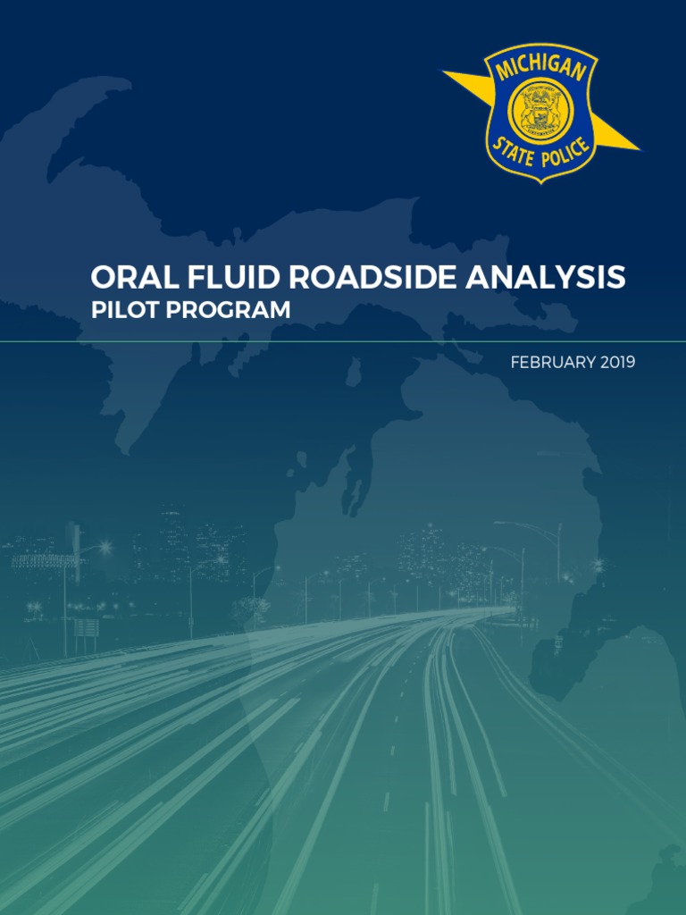 Oral Fluid Report 646833 7 | PDF | Drunk Driving In The United States ...