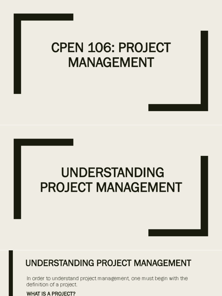 Proj MGMT | PDF | Project Management | Goal