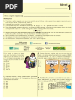 Simulado_OBMEP_Nivel1_com_Imagens | PDF