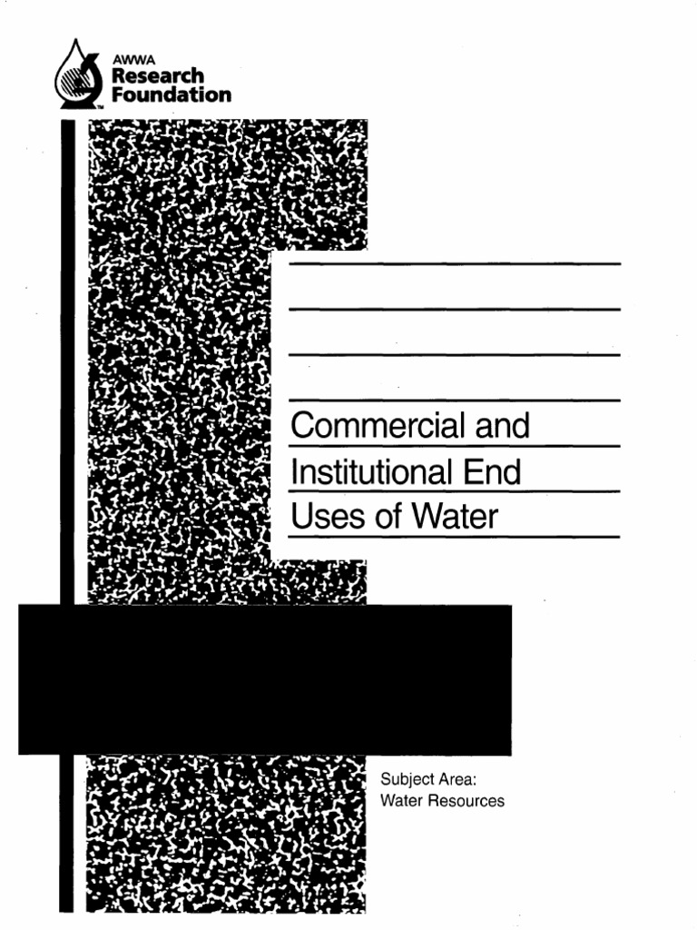 AWWA End-Uses of Water PDF | Download Free PDF | Water Conservation ...