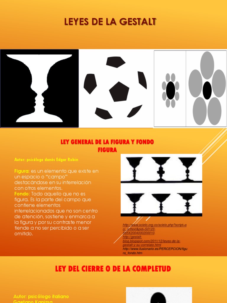 Enfoque de La Gestalt | Percepción | Experiencia subjetiva