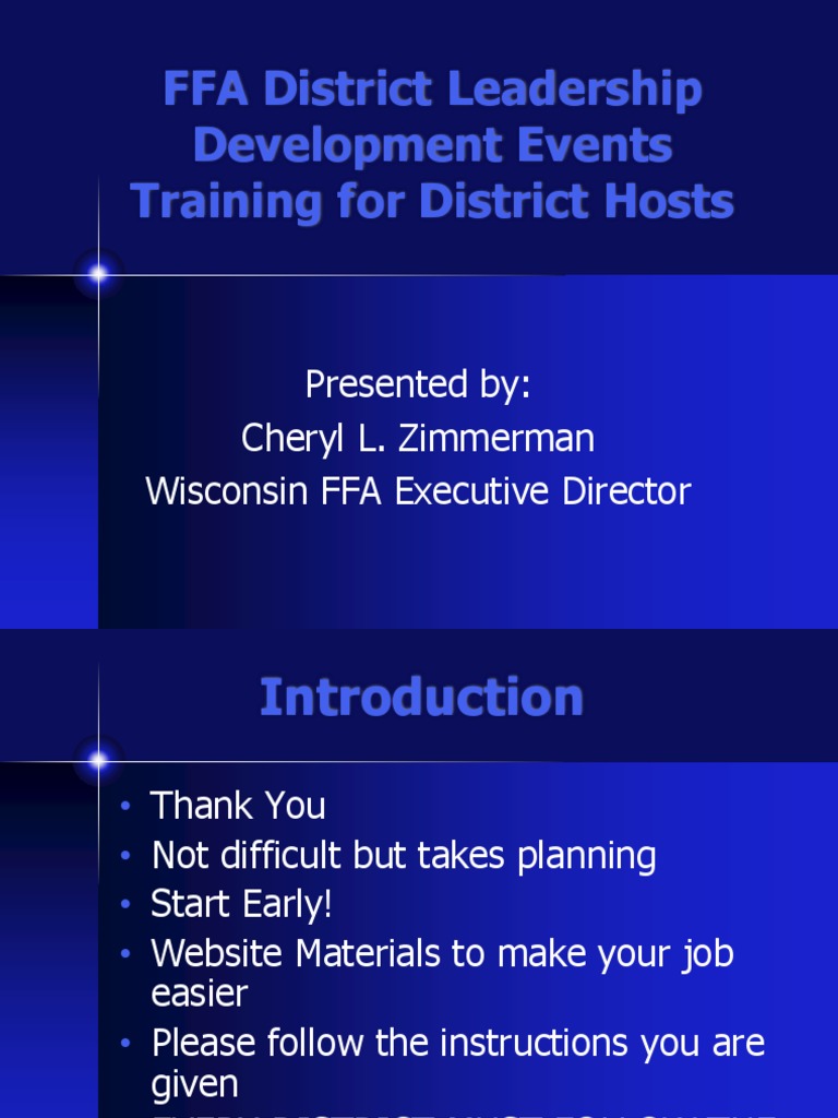 Leadership Development Event | PDF | Leadership | Job Interview