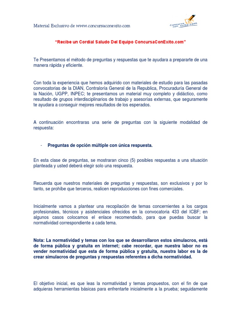 Modulo de Conocimientos Basicos Icbf | PDF | Adopción | Calidad (comercial)