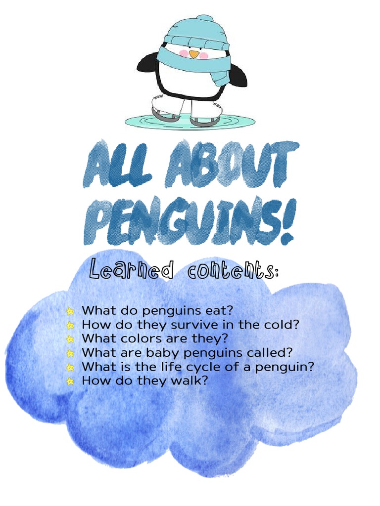 Writing Penguin | PDF