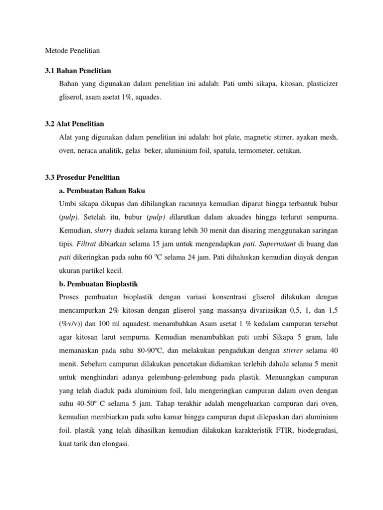 Analisis Kandungan Zat Pengawet Formalin Pada Saus Menggunakan ...