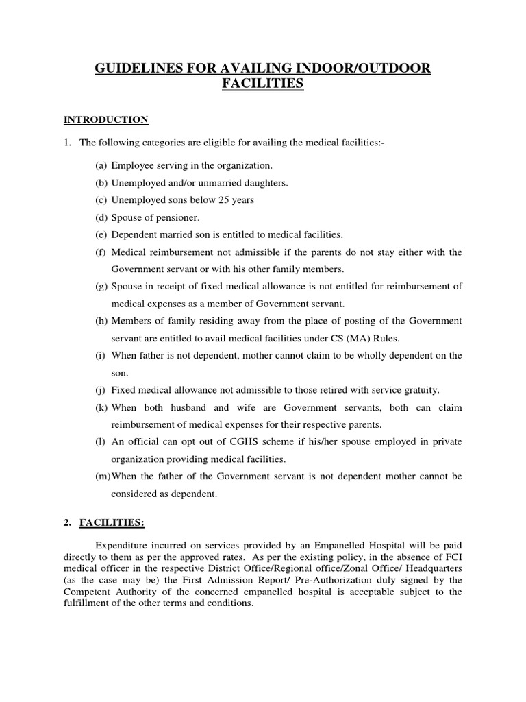 Guidelines Pdf Pdf Patient Hospital