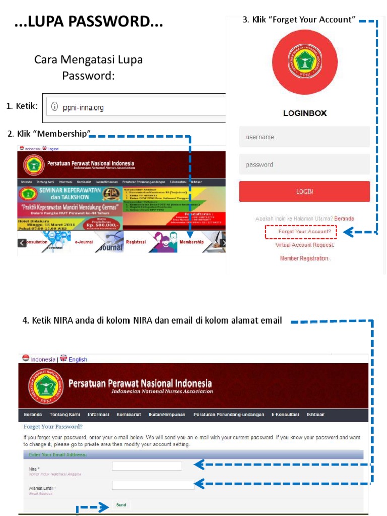 Cara Atasi Lupa Password Akun | PDF | Career & Growth | Cooking, Food ...