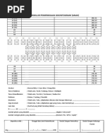 Format Odontogram | PDF