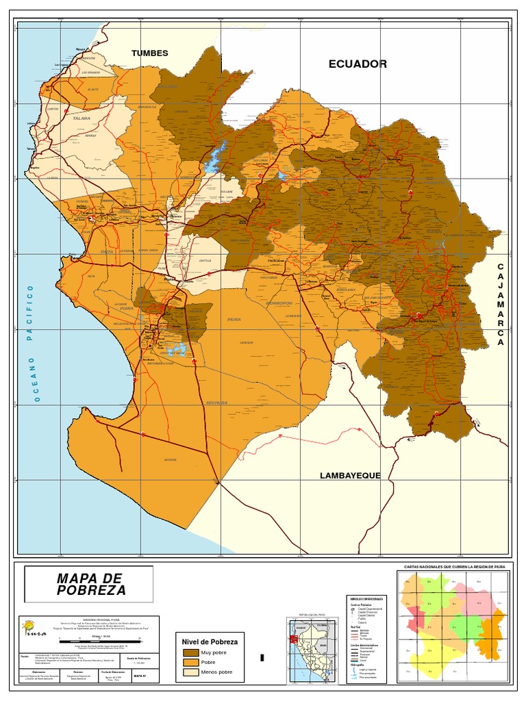 Mapa de Mancora y sus alrededores | PDF