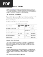 Accent Worksheet | PDF