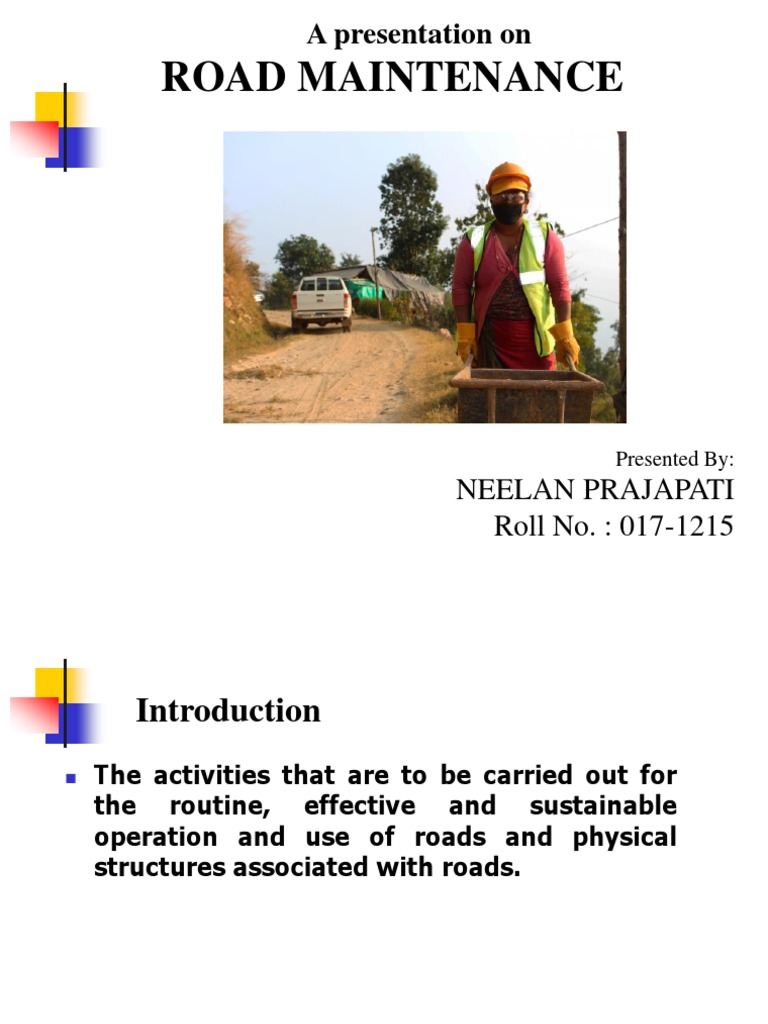 Road Maintenance | PDF | Road | Road Surface