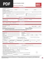 HDFC ERGO Motor Insurance Claim Form | PDF | Vehicle Insurance | Insurance
