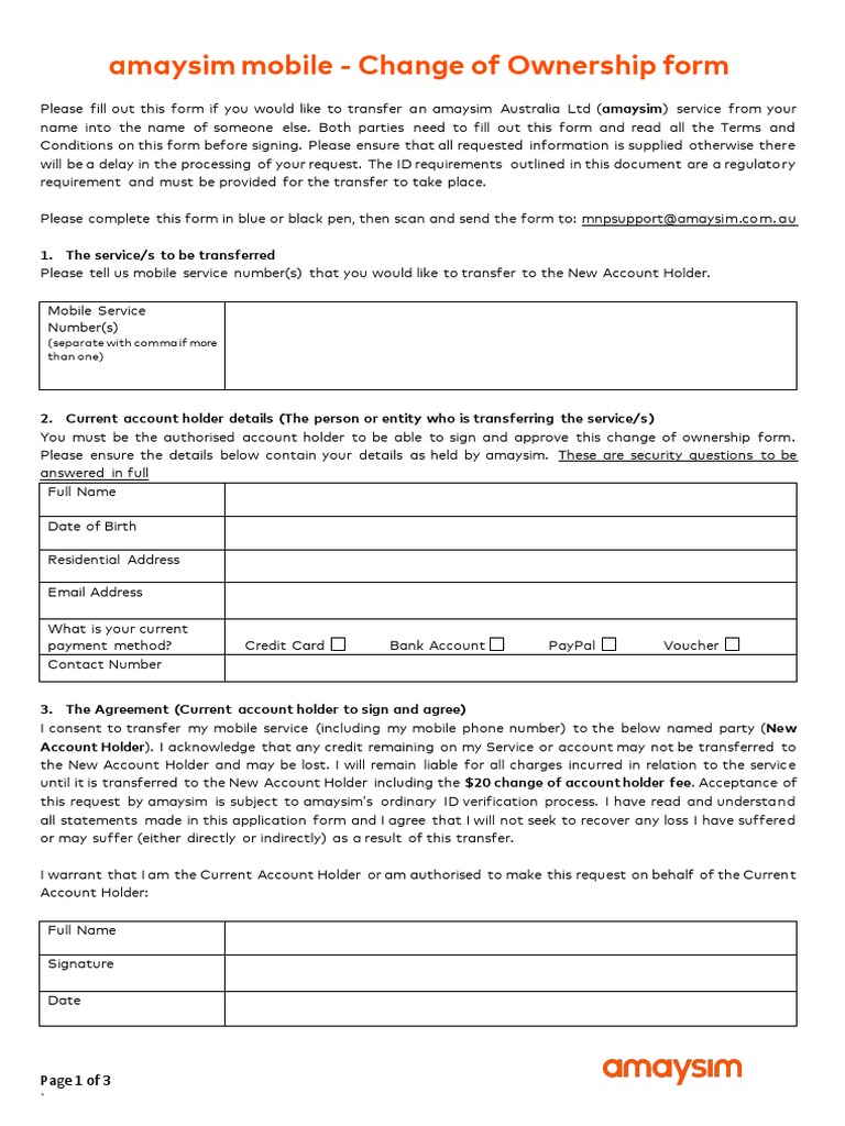 Change of Ownership | PDF | Identity Document | Driver's License