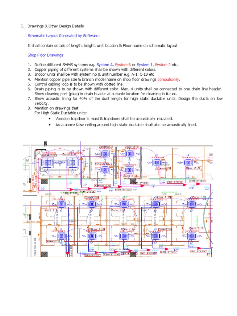 Drawings VRF Systems | PDF