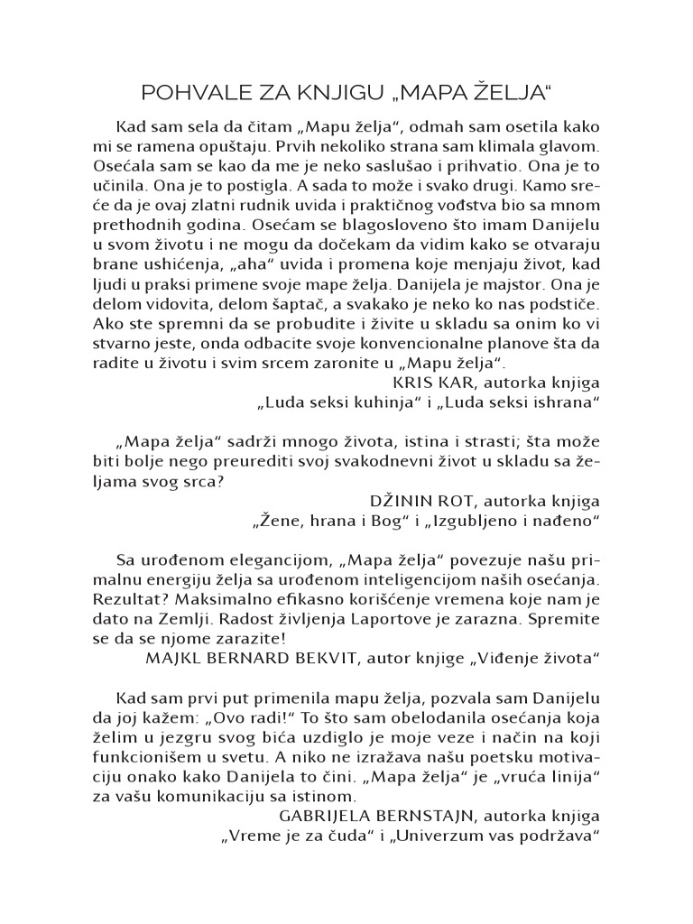 Mapa Zelja PDF | PDF
