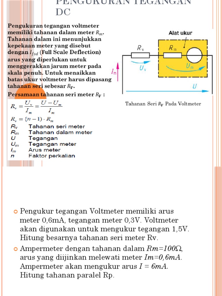 Pengukuran Tegangan DC | PDF