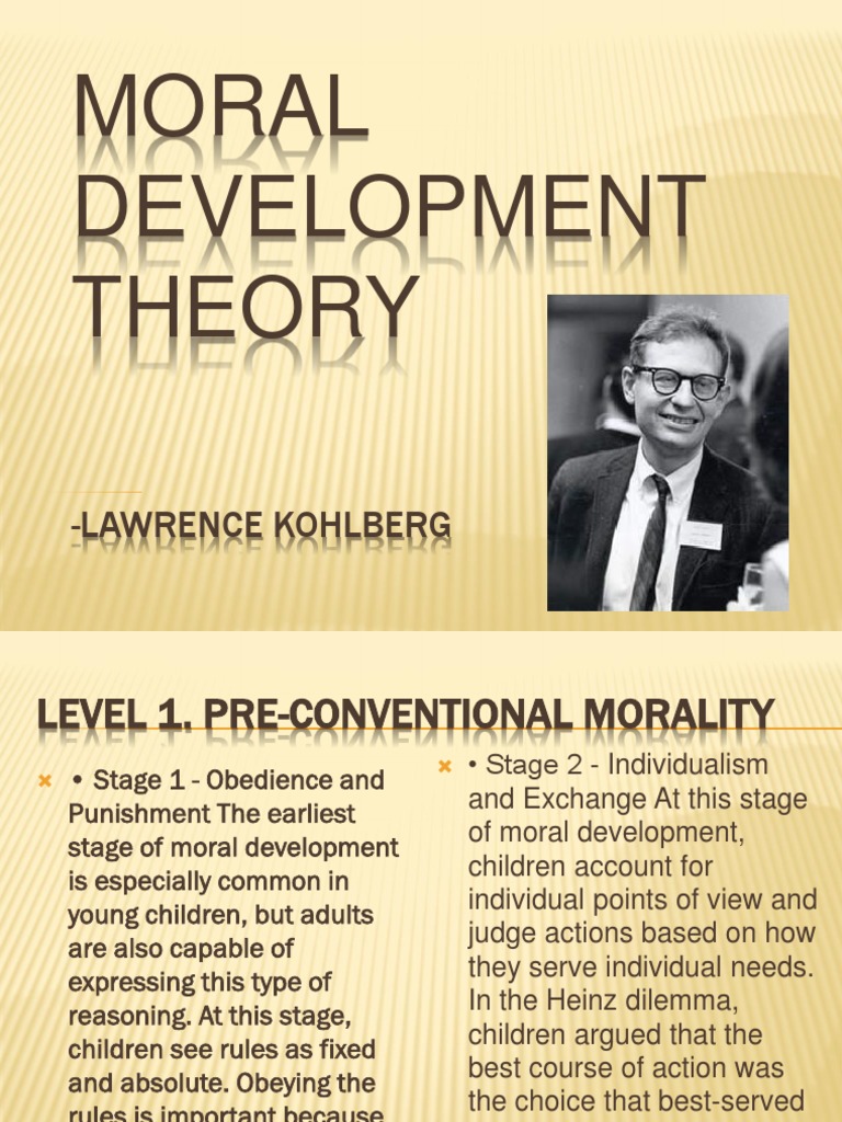 Kohlberg's Stages of Moral Development | PDF | Social Psychology ...