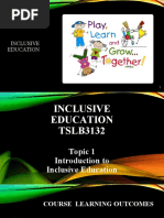 Learners Diversity and Students Inclusion | PDF | Inclusion (Education ...