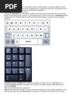 Chapter - Data Entry and Keyboarding Skills Class 9 | PDF | Computer ...