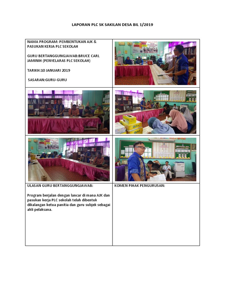 Laporan Satu Muka Surat PLC | PDF