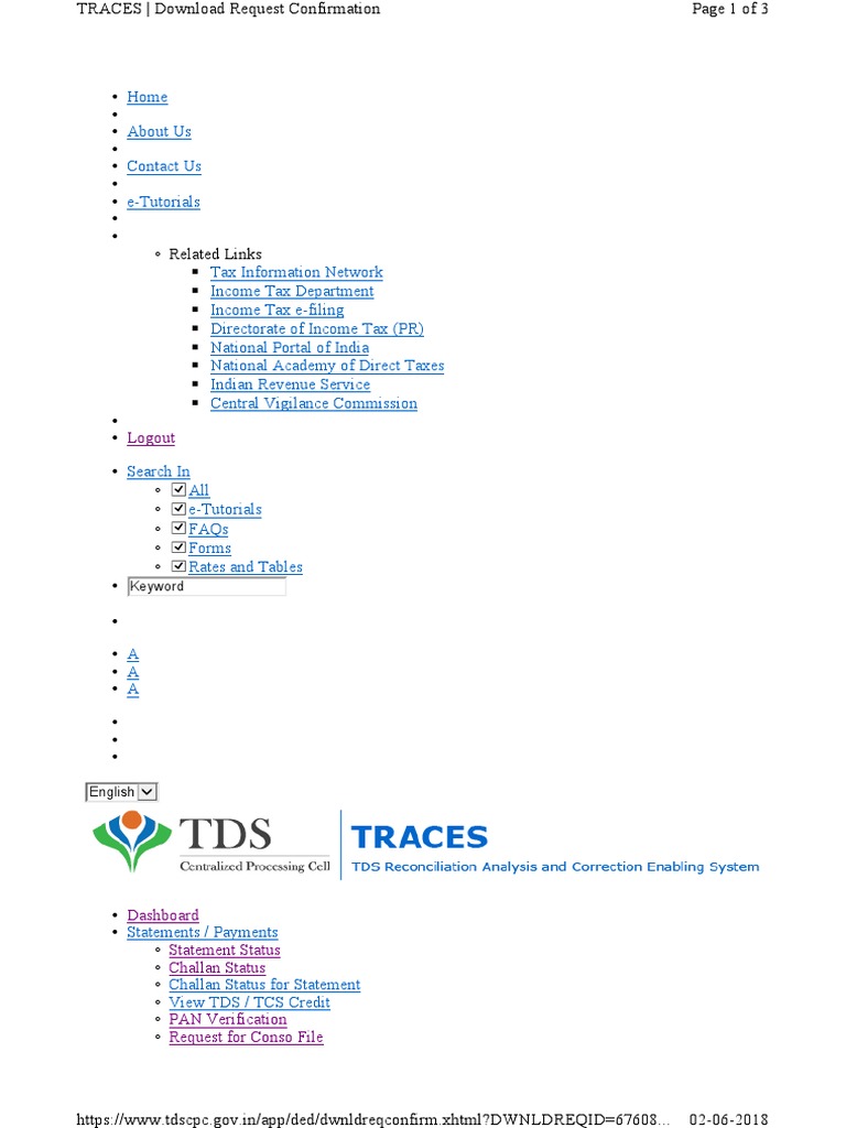 Conso File | PDF | Income Tax In India | Hyperlink
