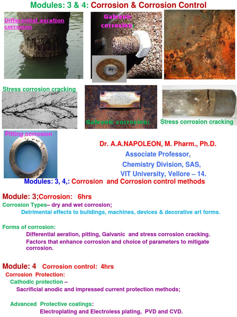 Corrosion 1 | PDF | Corrosion | Rust