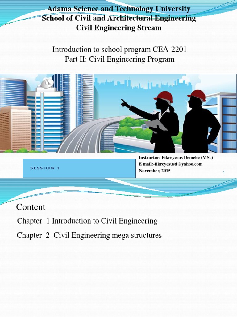 Civil Eng in School Program | PDF | Geotechnical Engineering | Civil ...