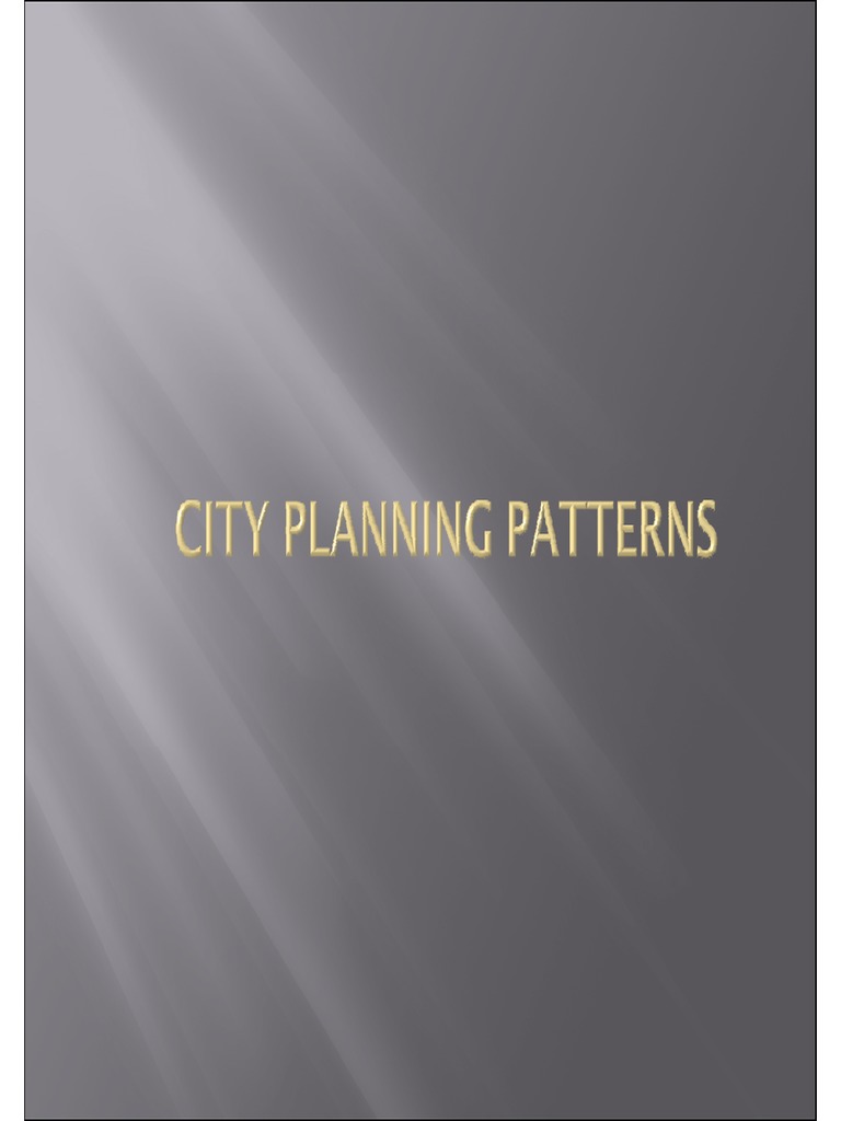Radial City Design and Planning | PDF | City | Urban Planning
