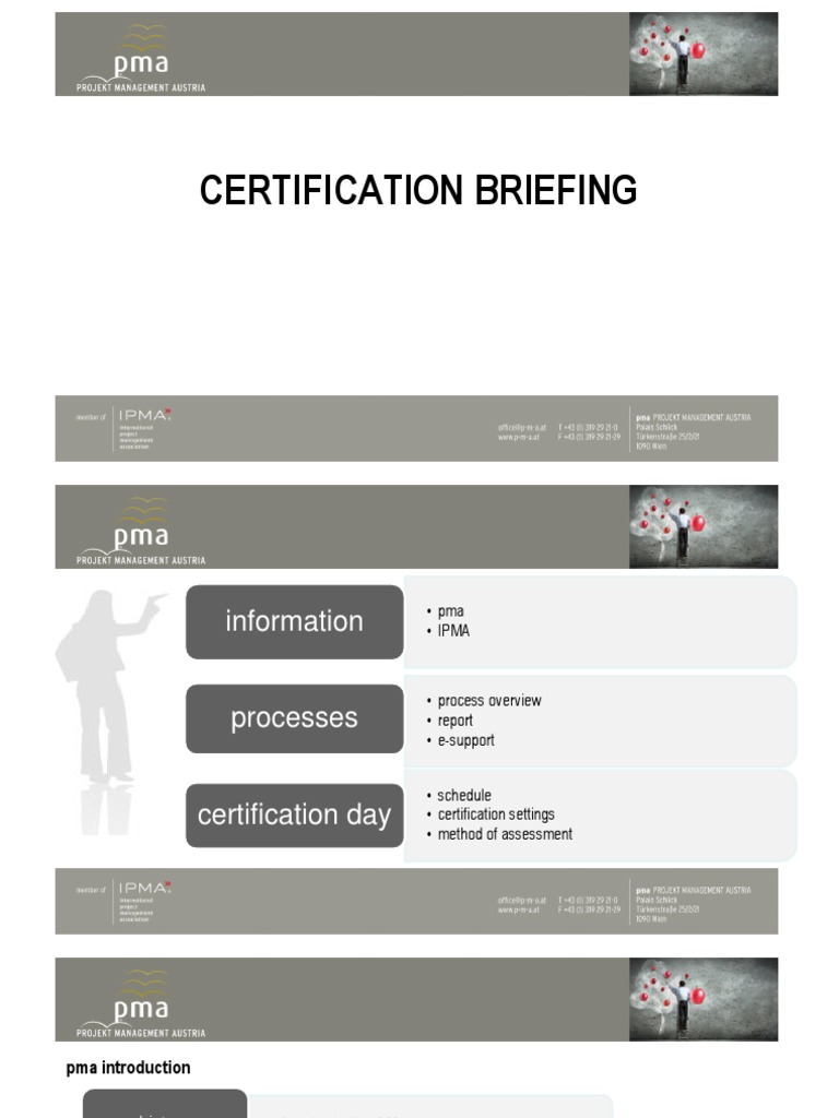 IPMA | PDF | Certification | Test (Assessment)