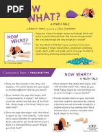 CRASH! BOOM! A Math Tale Teacher Tip Card | PDF | Language Arts ...