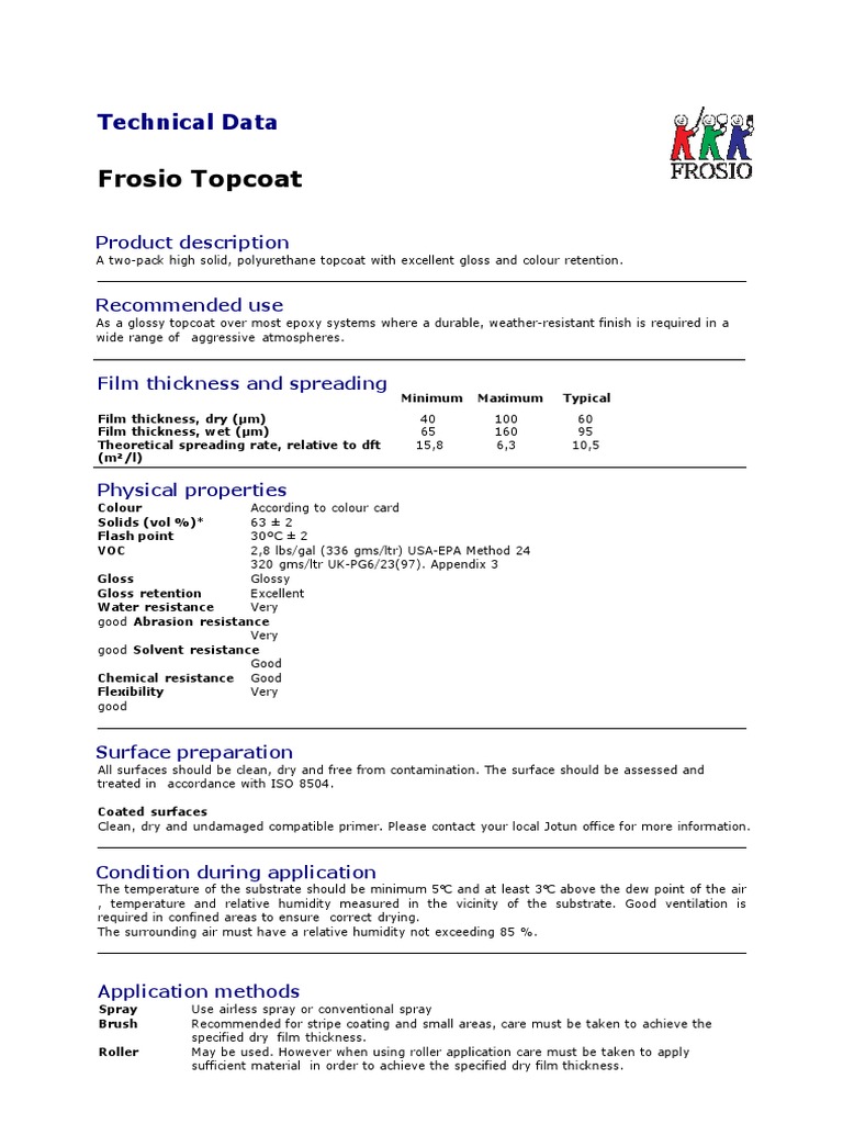 Spec Peinture Bac | PDF | Humidity | Industrial Processes