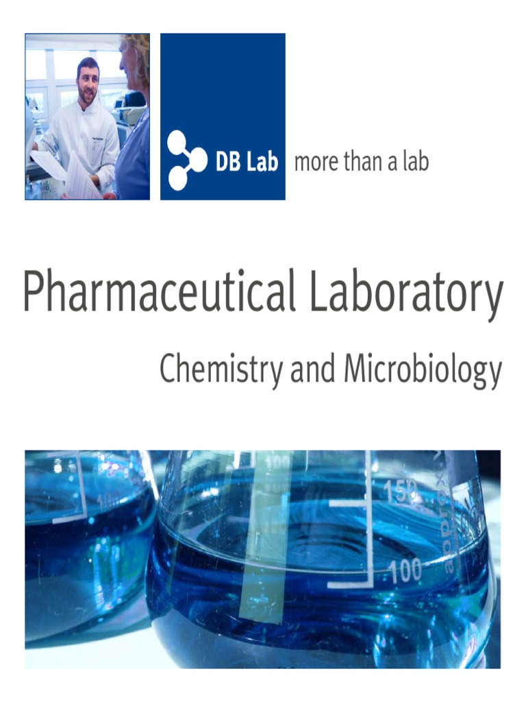 Pharmaceutical Laboratory: Chemistry and Microbiology | PDF ...