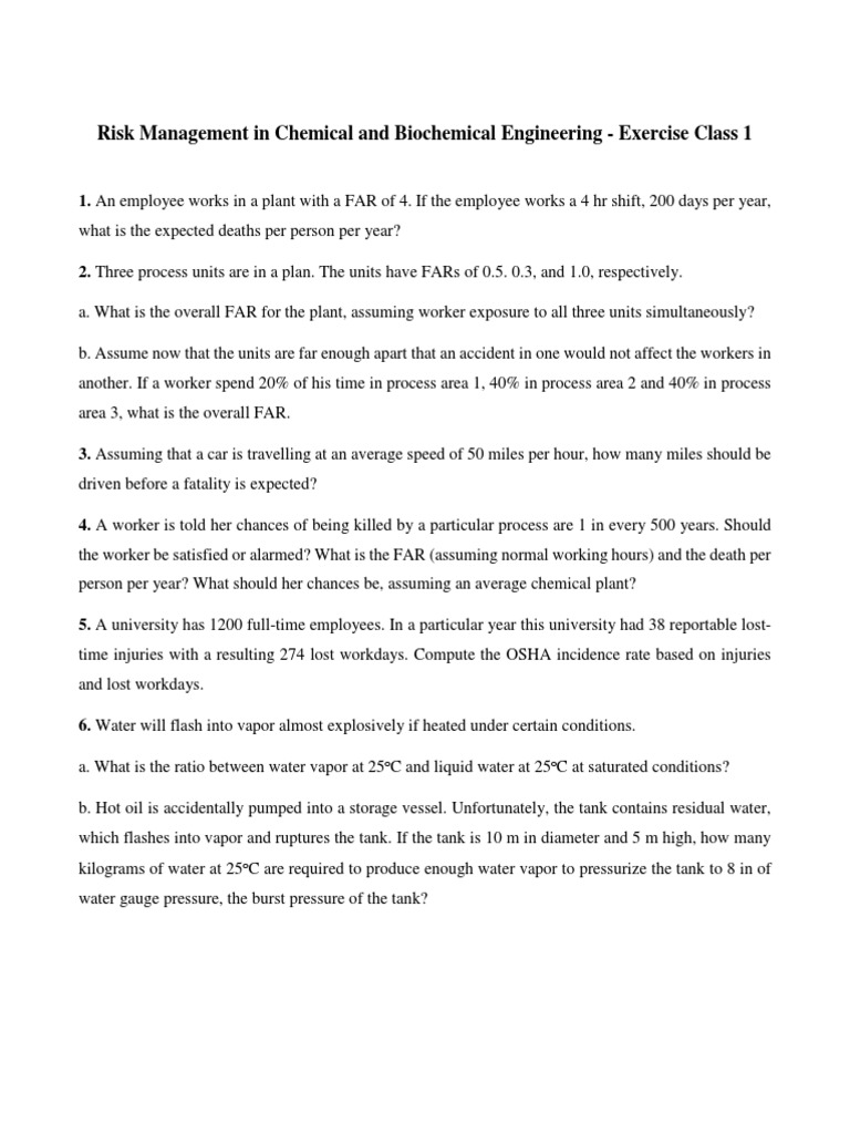 Exercise Class 1 - Text | PDF