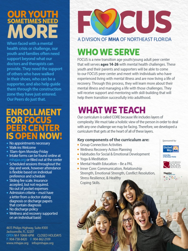 Focus Flyer v2 | PDF | Curriculum | Psychological Resilience