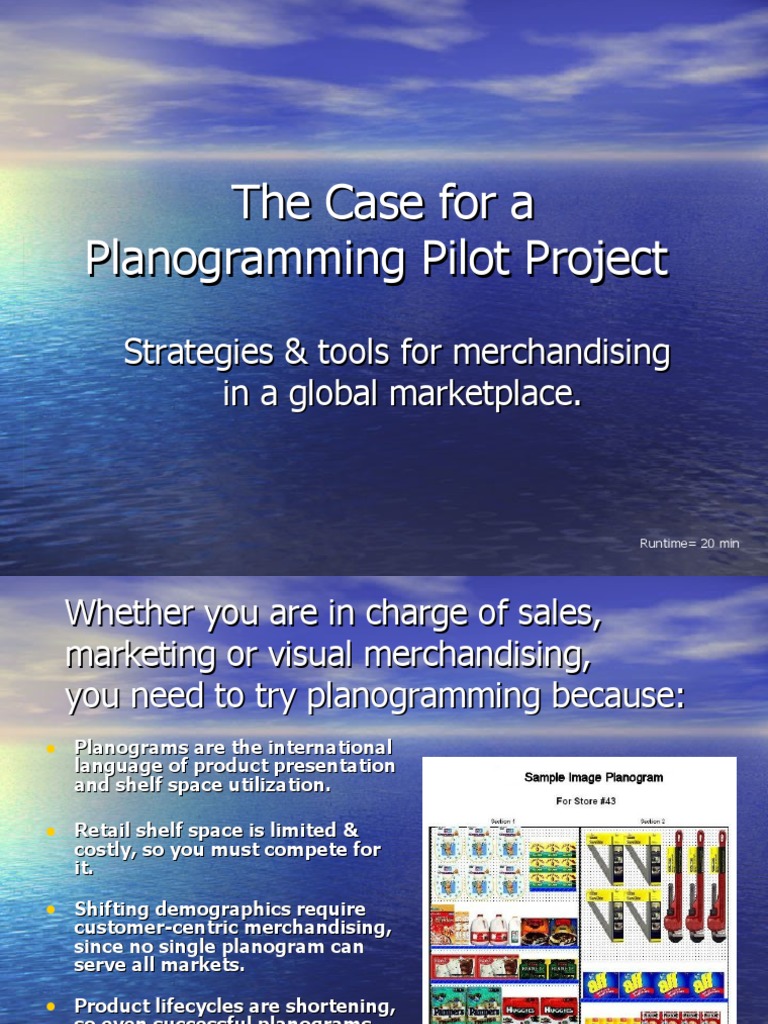 The Case For A Planogramming Pilot Project | PDF | Retail | Merchandising