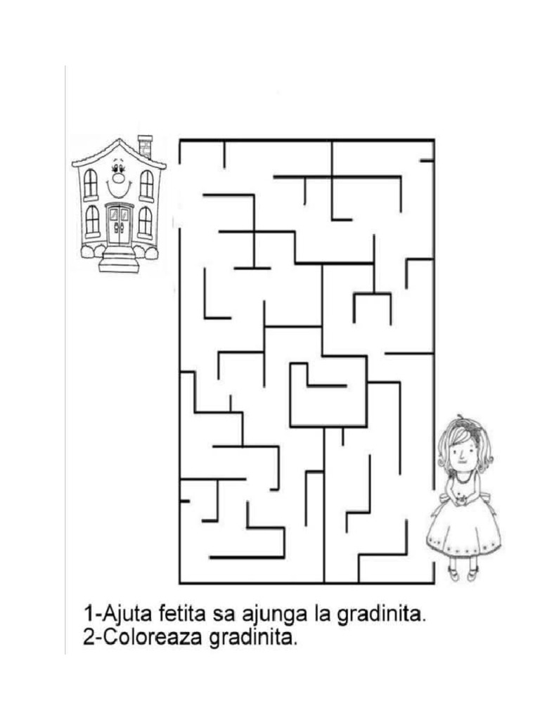 Labirint Gradinita | PDF