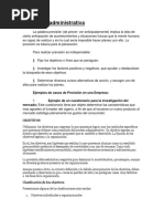 Previsión en la Administración Organizacional | PDF | Planificación ...