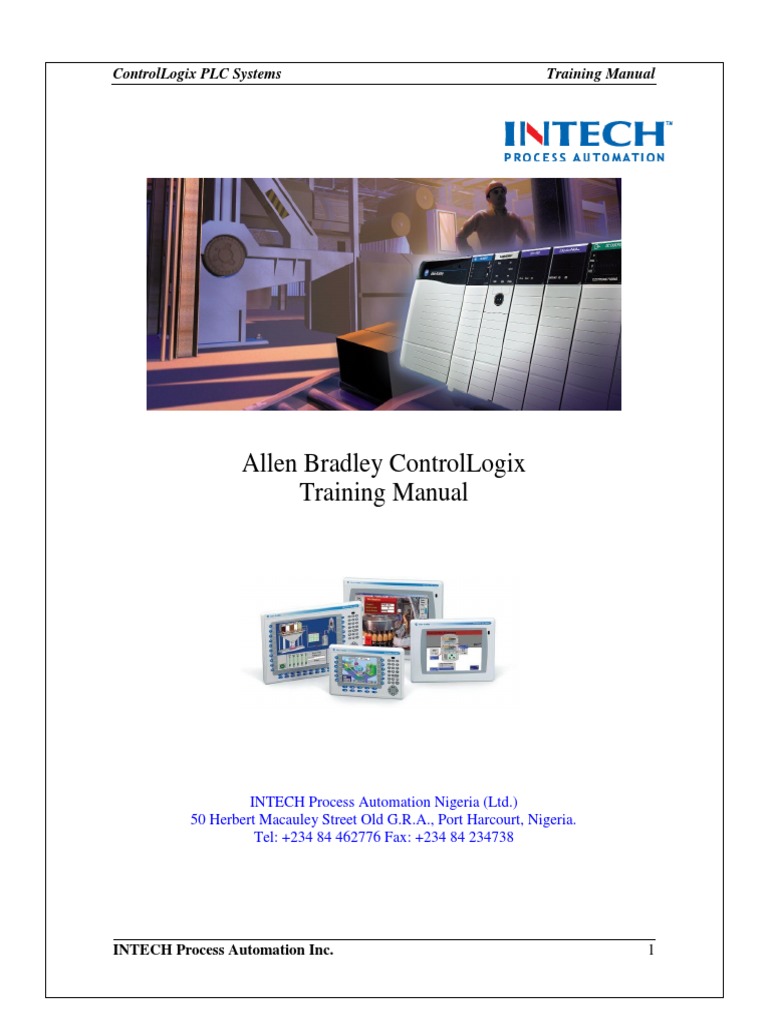 ControlLogix Training Manual | PDF | Programmable Logic Controller ...