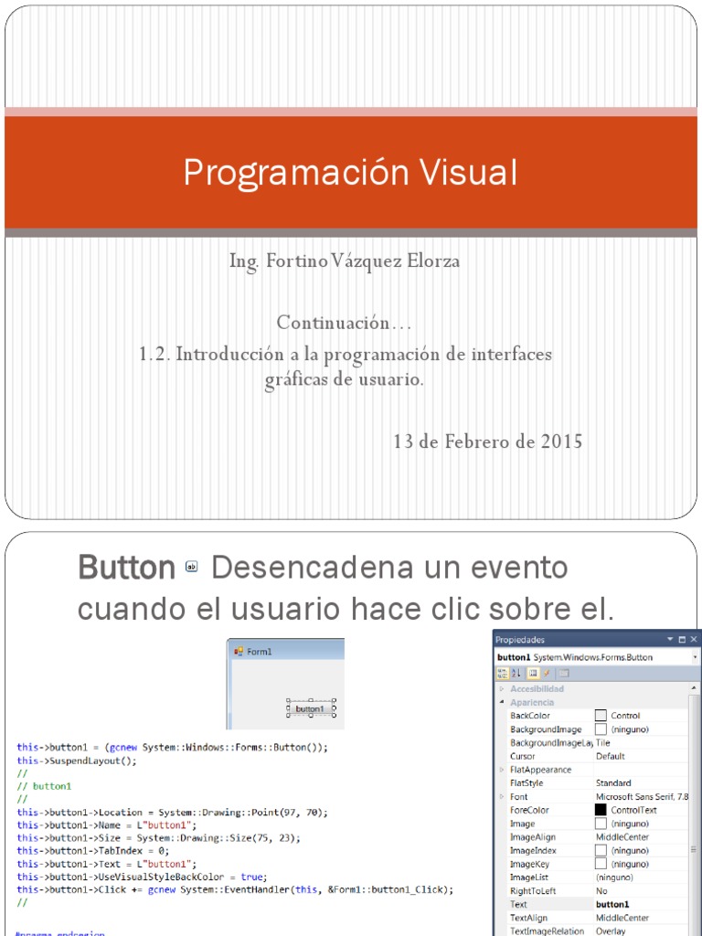 Componentes de Interfaces Gráficas | PDF | Point and Click | Impresora ...