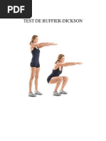 Ficha - Test de Ruffier - Dickson | PDF