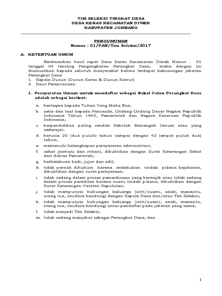 Syarat Form | PDF | Politik | Ilmu Sosial