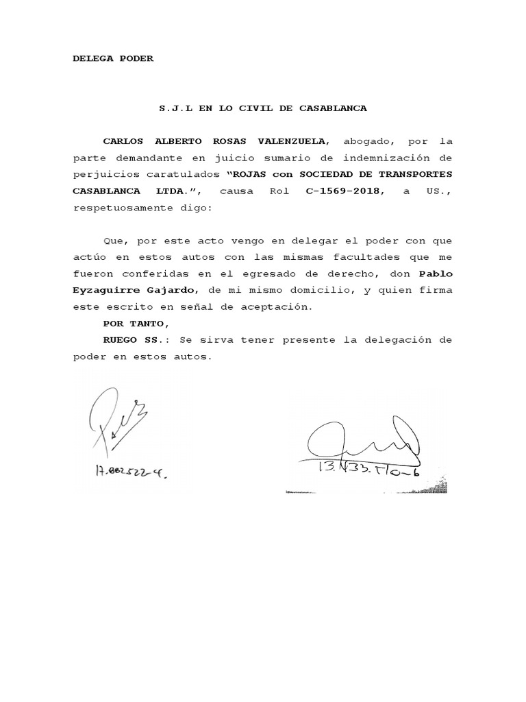 Delega Poder | PDF