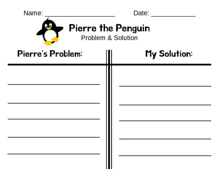Pierre The Penguin Problem Solution | PDF | Games & Activities
