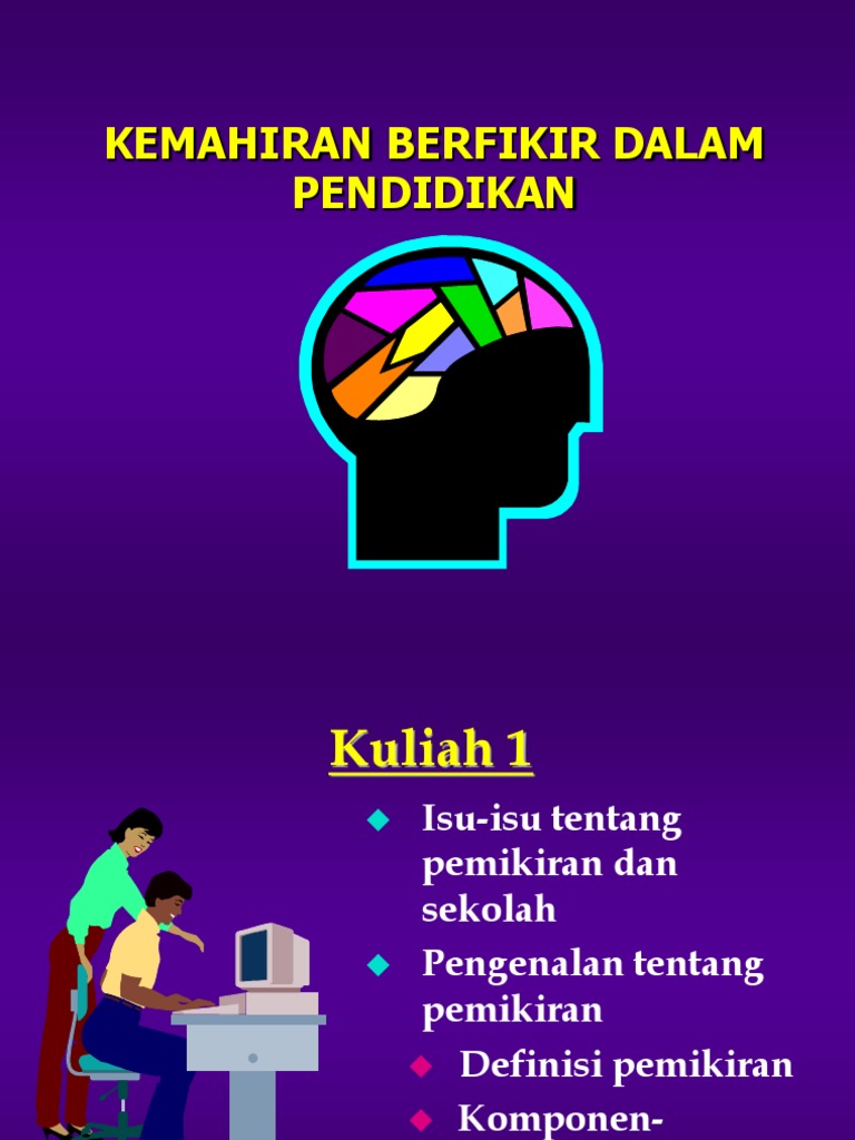 1 Definisi Kemahiran Berfikir | PDF